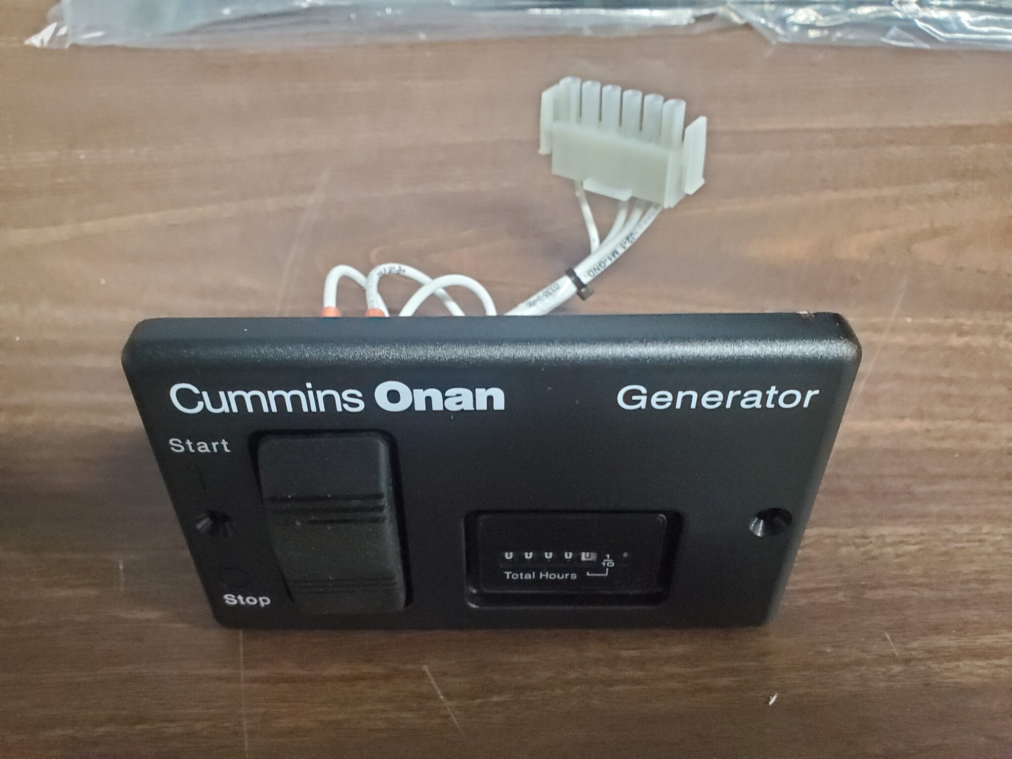 300-4937 Cummins Onan Deluxe Remote Panel With Hour Meter - RV Parts ...