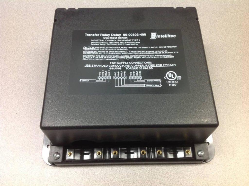 Intellitec 50 Amp Power Transfer Switch 00-00803-400 - RV Parts Express ...