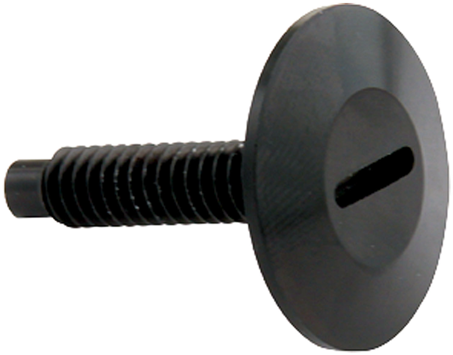 Allstar Performance Body Stud with Slot 1-1/4in Alum Blk 10pk