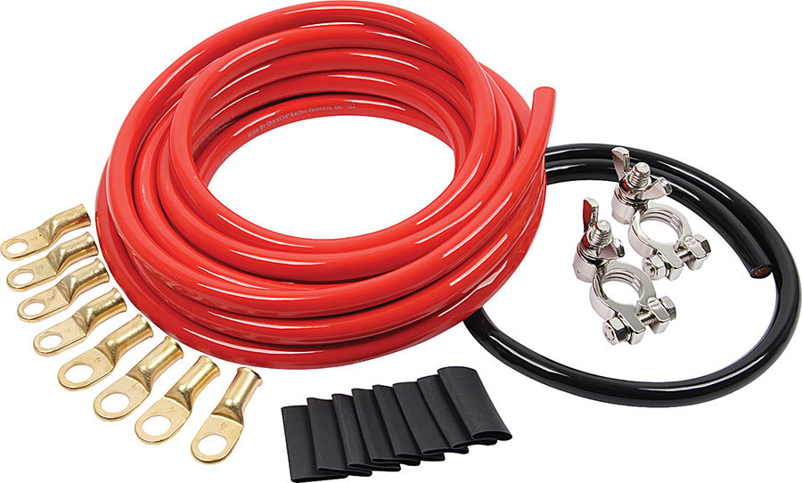 Allstar Performance Battery Cable Kit 2 Gauge 1 Battery
