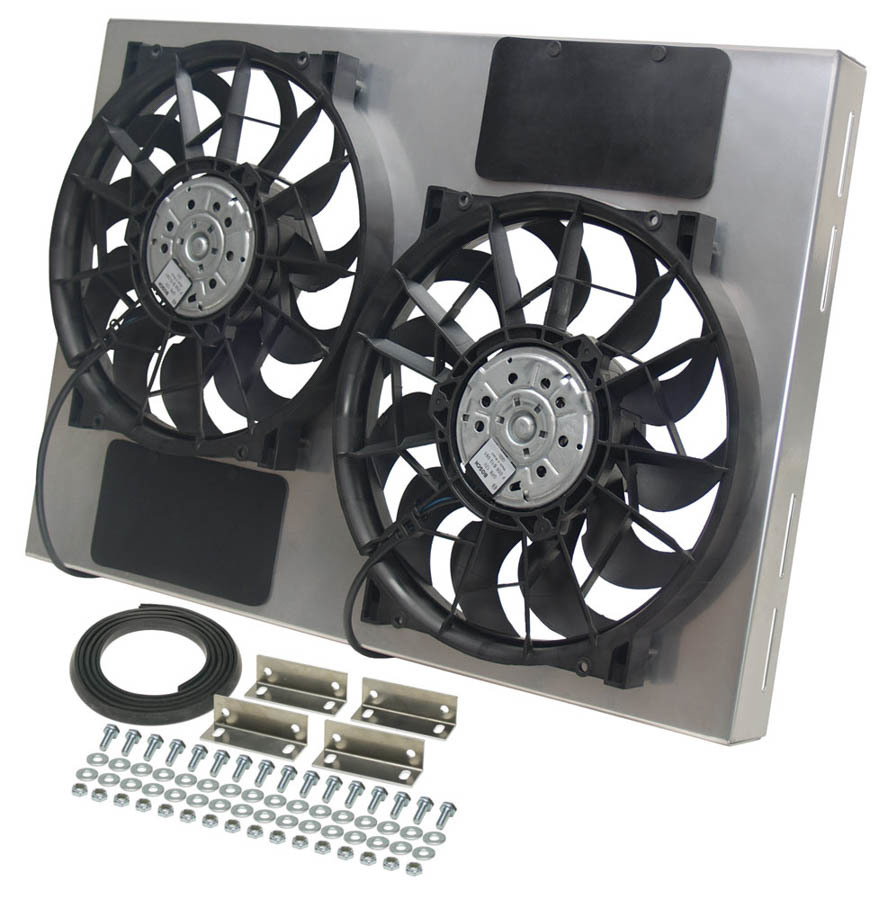 Dual RAD Fan w/Alum Shroud Assembly - RV Parts Express - Specialty RV ...